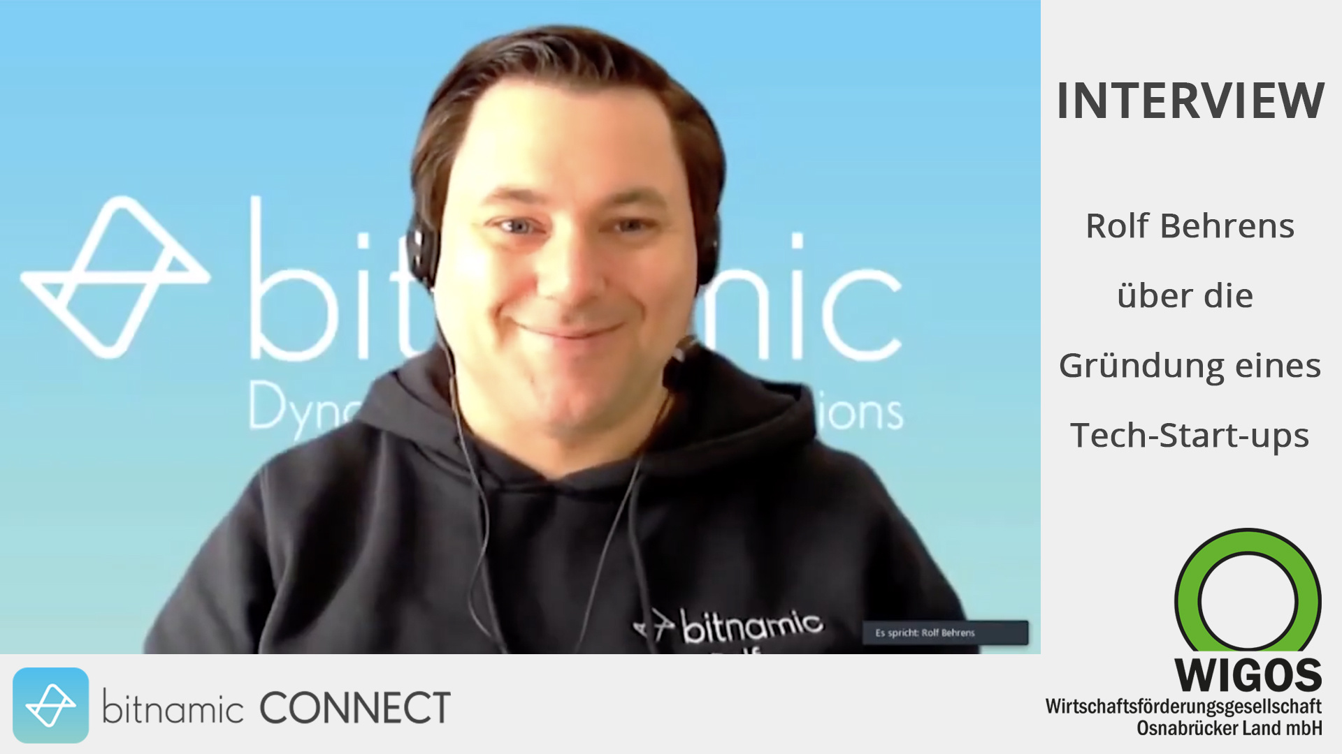 Interview: Rolf Behrens on founding a tech start-up