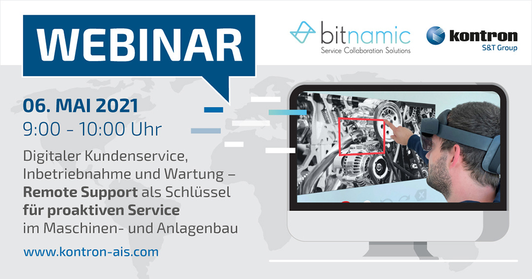 Webinar: Remote support for more efficient service in mechanical ...