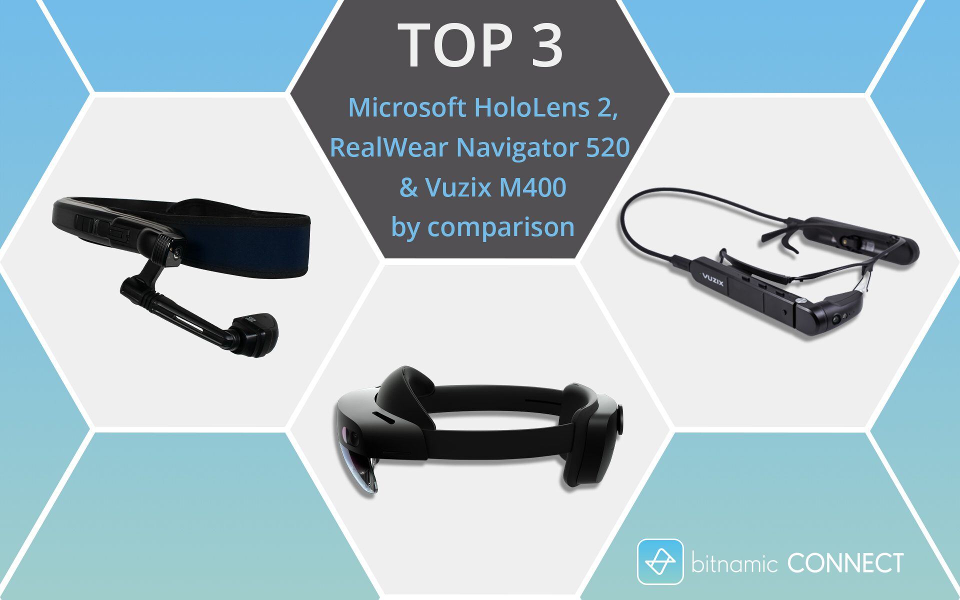Smart glasses for industry | The top 3 in comparison